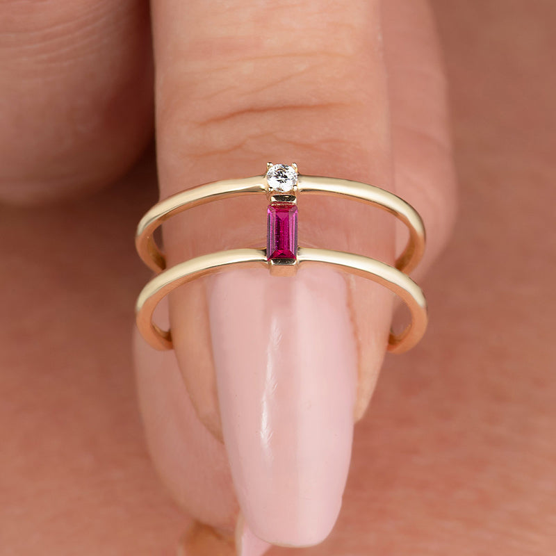 Baguette Ring – Vanhess